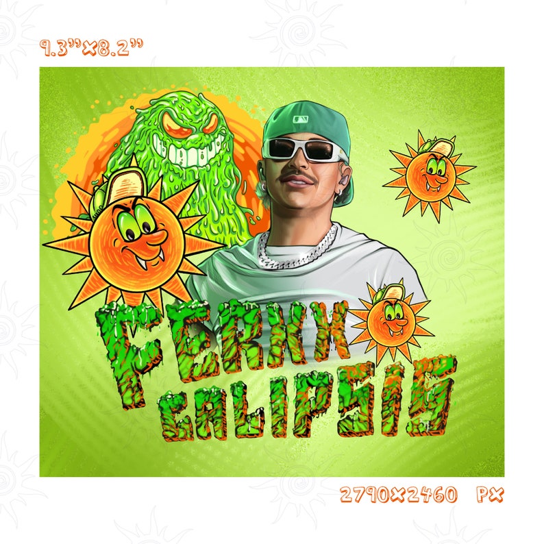 Ferxxocalipsis Tour Feid Sublimation Designs Digital Download, JPG ...