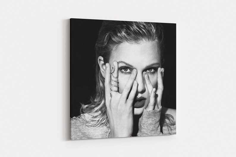 Taylor Swift Iconic Celebrity Wall Art, Famous Portrait Canvas Prints ...
