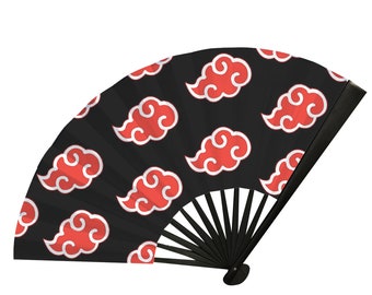 Pink Kimono Folding Fan Rave Fan Festival Fan Nezuko Anime Inspired ...