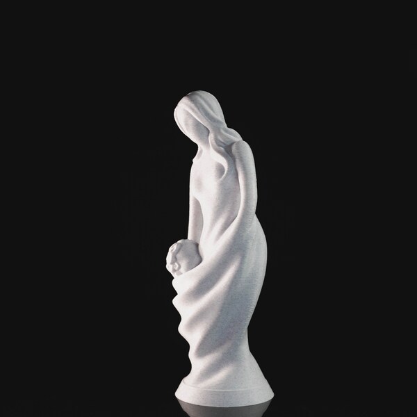 Mother and Child Statue - Etsy