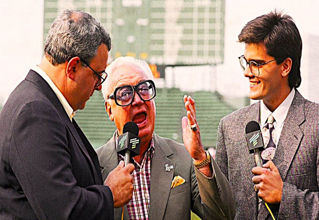 SKIP Caray HARRY Caray CHIP Caray the Play-by-play Wrigley Field Cubs ...