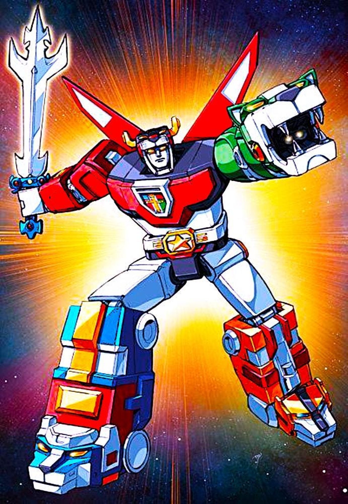 VOLTRON DEFENDER 0F the UNIVERSE Photo Magnet 3x5 - Etsy