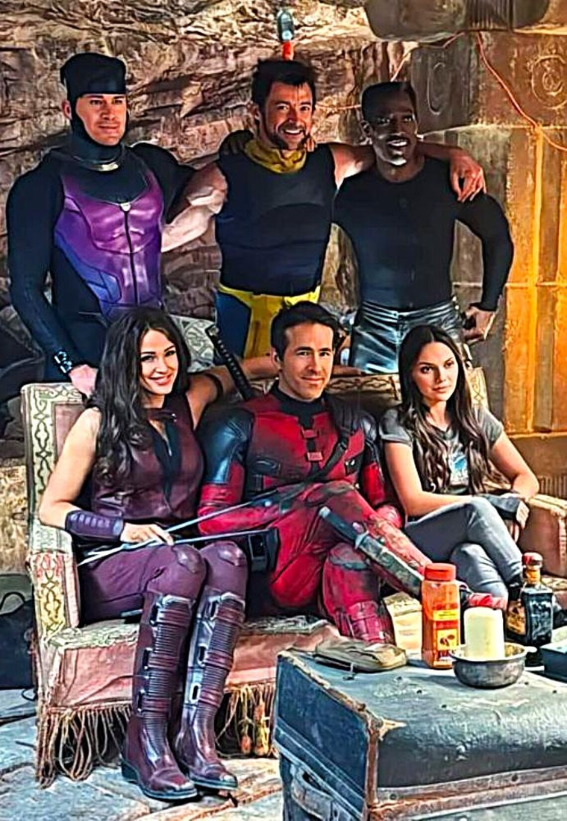 DEADPOOL AND W0LVERINE CAST Photo Magnet 3"x5" - Etsy