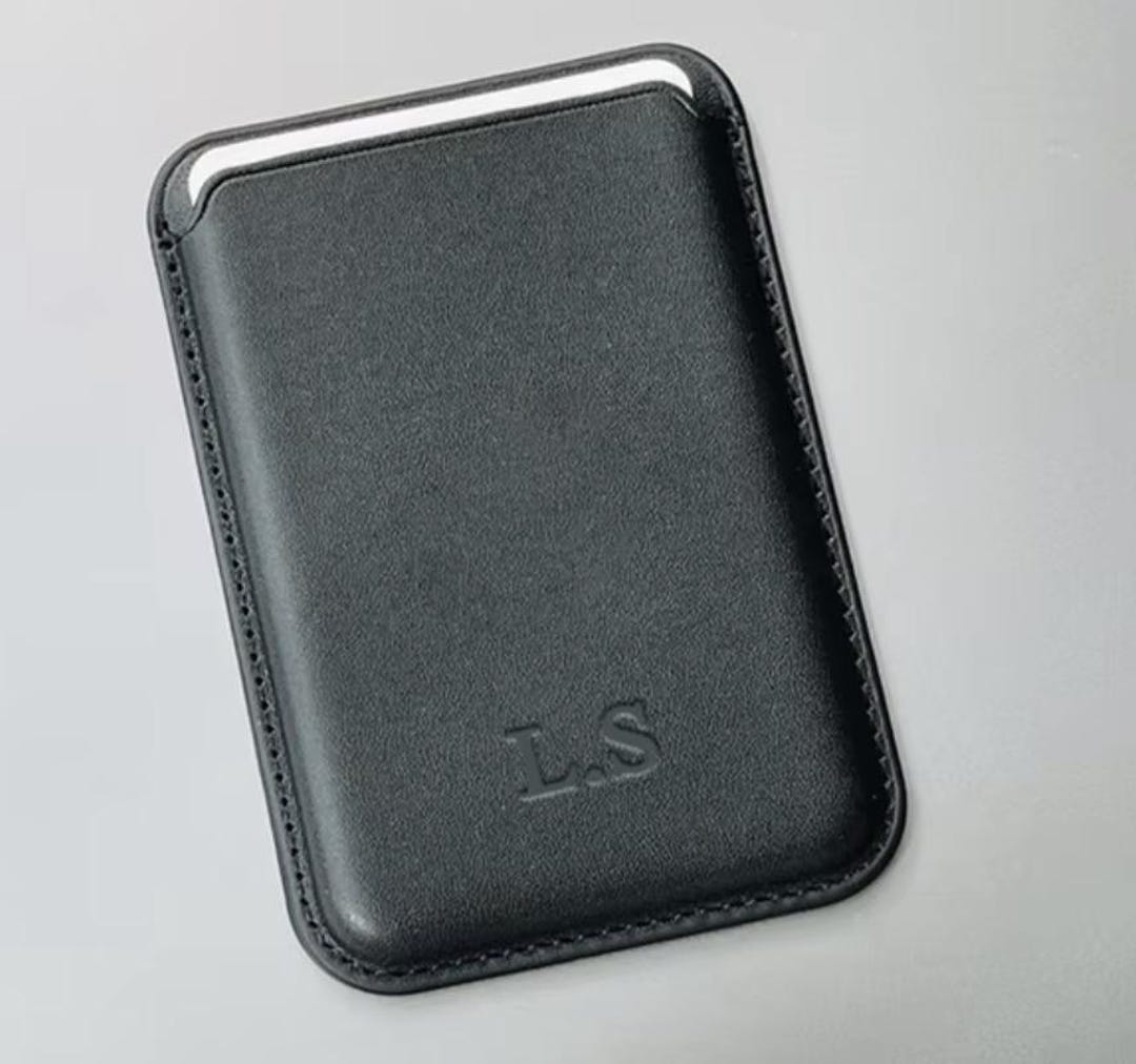 Personalized Magsafe Wallet, Custom Magsafe Wallet, Monogram Magsafe ...