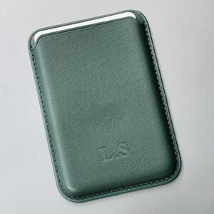 Personalized Magsafe Wallet, Custom Magsafe Wallet, Monogram Magsafe ...