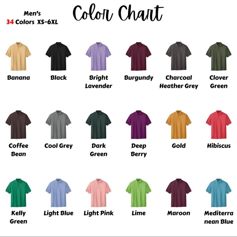 Custom Embroidered Port Authority Silk Touch Polo. Add Logo, Custom ...