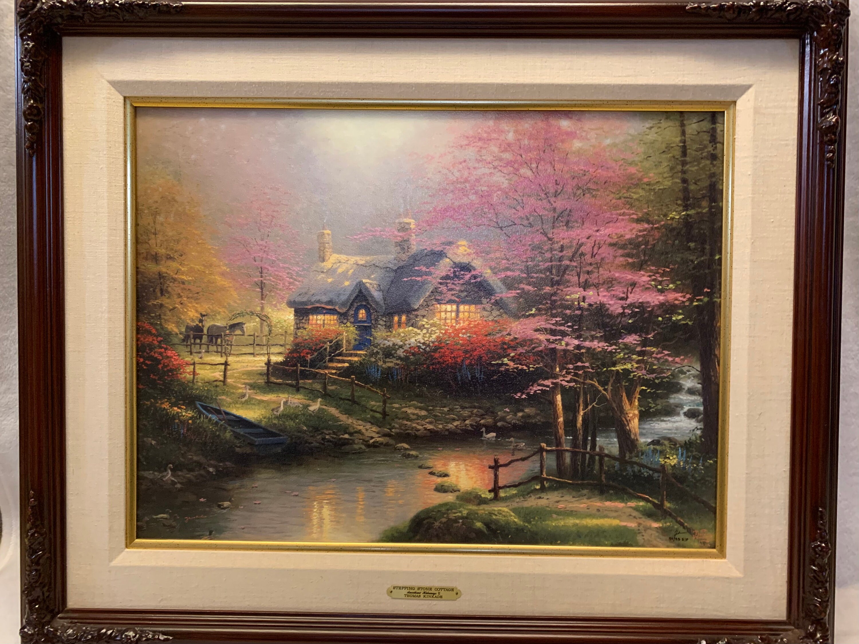 For Sale Thomas Kinkade Artwork - A Studio Proof Limited Edition Canvas ...