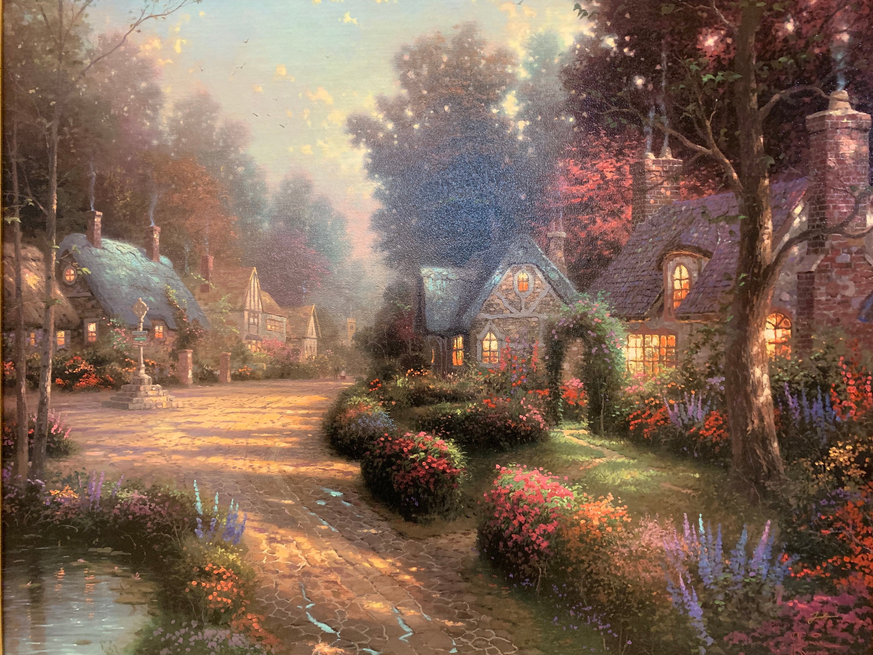 For Sale Thomthomas Kinkade Artwork ~ A Studio Proof Limited Edition ...