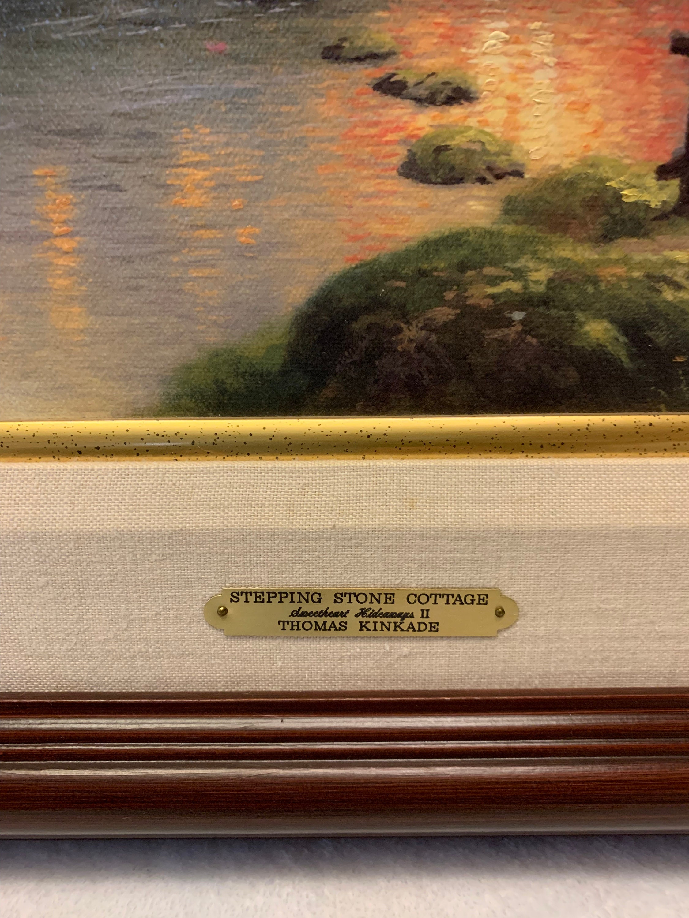 For Sale Thomas Kinkade Artwork - A Studio Proof Limited Edition Canvas ...