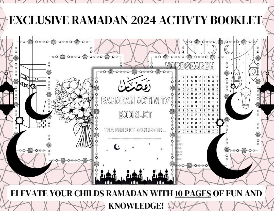 RAMADAN ACTIVITY BOOKLET exclusive - Etsy