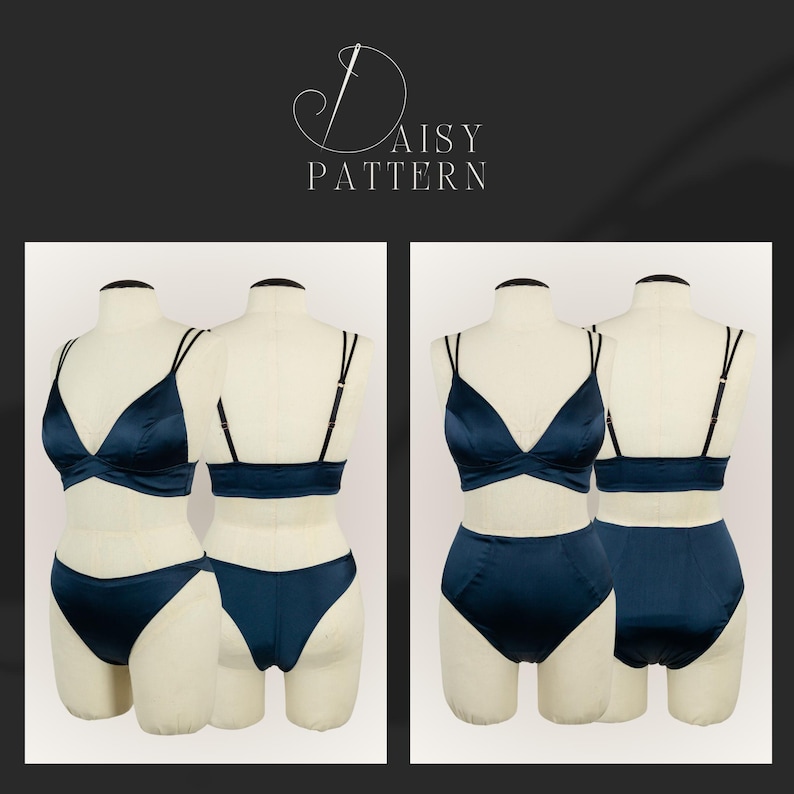 Lesath Lingerie PDF Sewing Pattern Masterclass 75AA-120E 32-54 EUR / 28AA-48DD 2-24 US - Etsy
