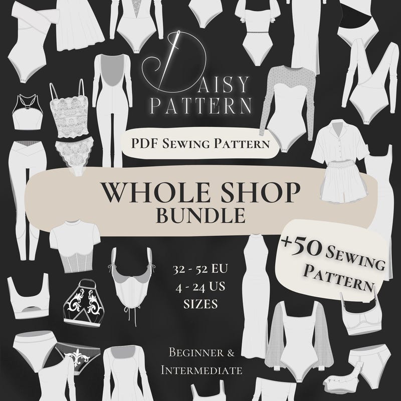 Lingerie Sew Patterns Pdf - Etsy