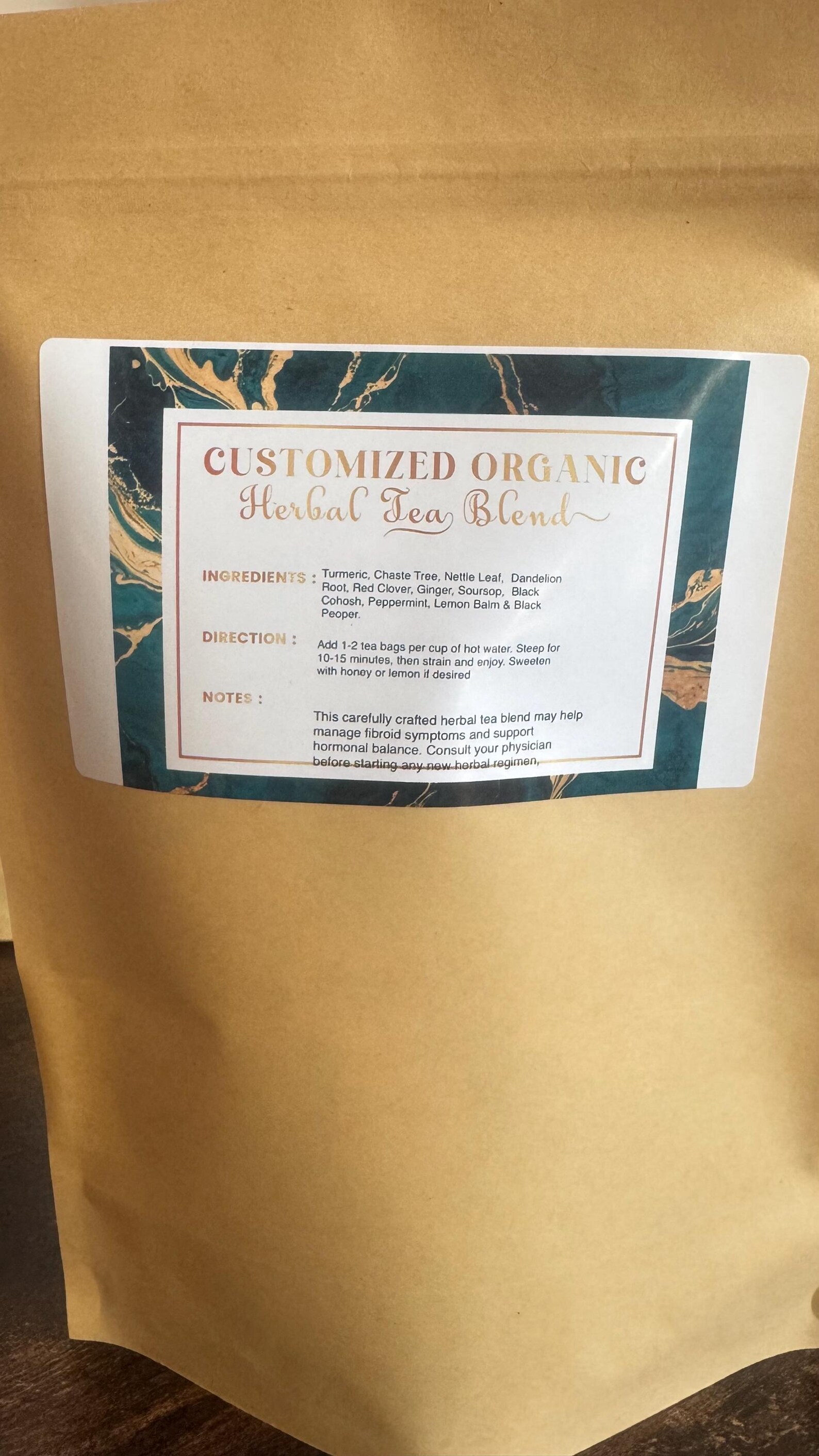 Fibroids Freedom Herbal Tea Blends| Support Women’s Health| 100% ...