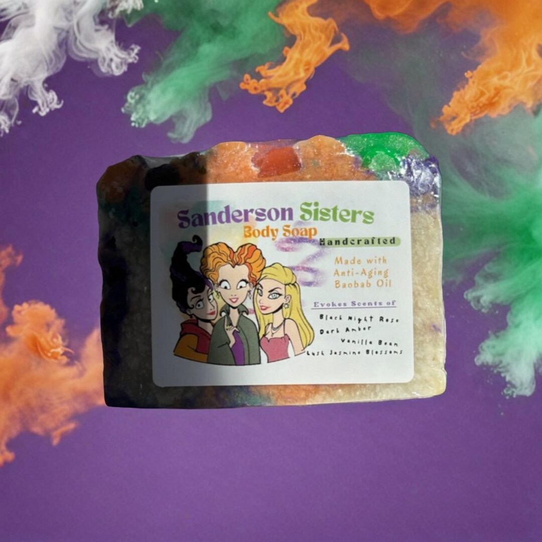 Sanderson Sisters Hocus Pocus Inspired Natural Soap Bar Made With ...