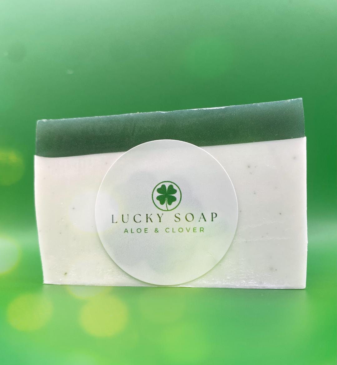 Lucky Soap - Aloe and Clover - Etsy
