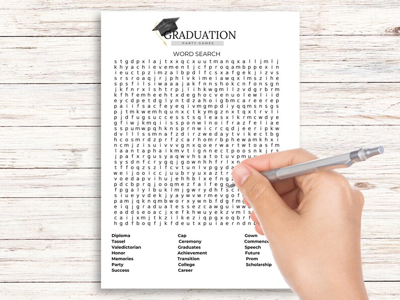 2024 Graduation Games, Graduation Games, Graduation Party Games ...