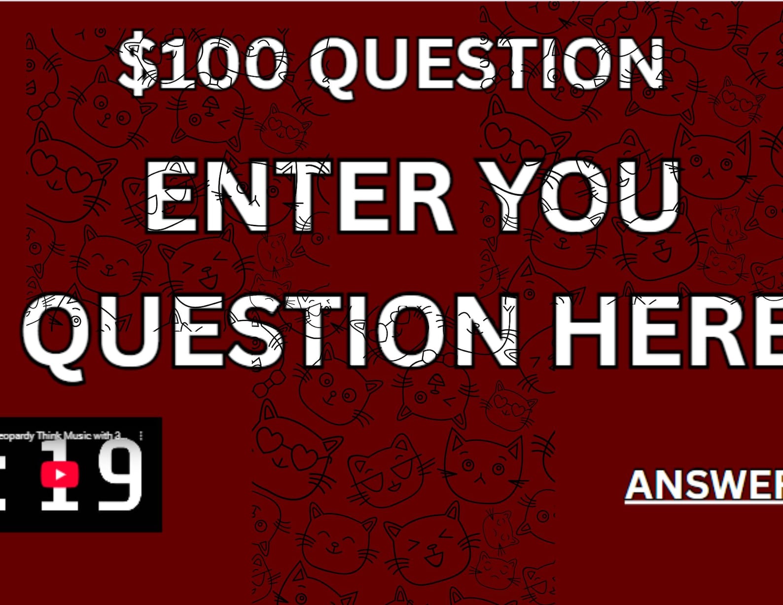 Editable Trivia Game Template | Canva Game Board With 6 Categories ...
