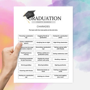 2024 Graduation Games, Graduation Games, Graduation Party Games ...