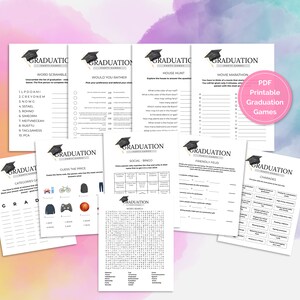 2024 Graduation Games, Graduation Games, Graduation Party Games ...