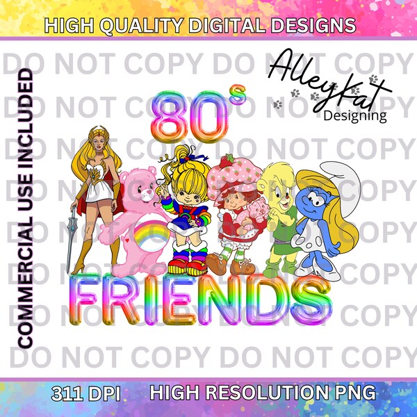 80s Character Png - Etsy