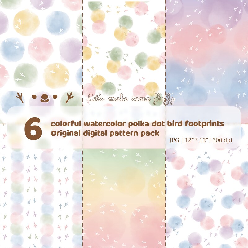 Polka Dot Bird - Etsy