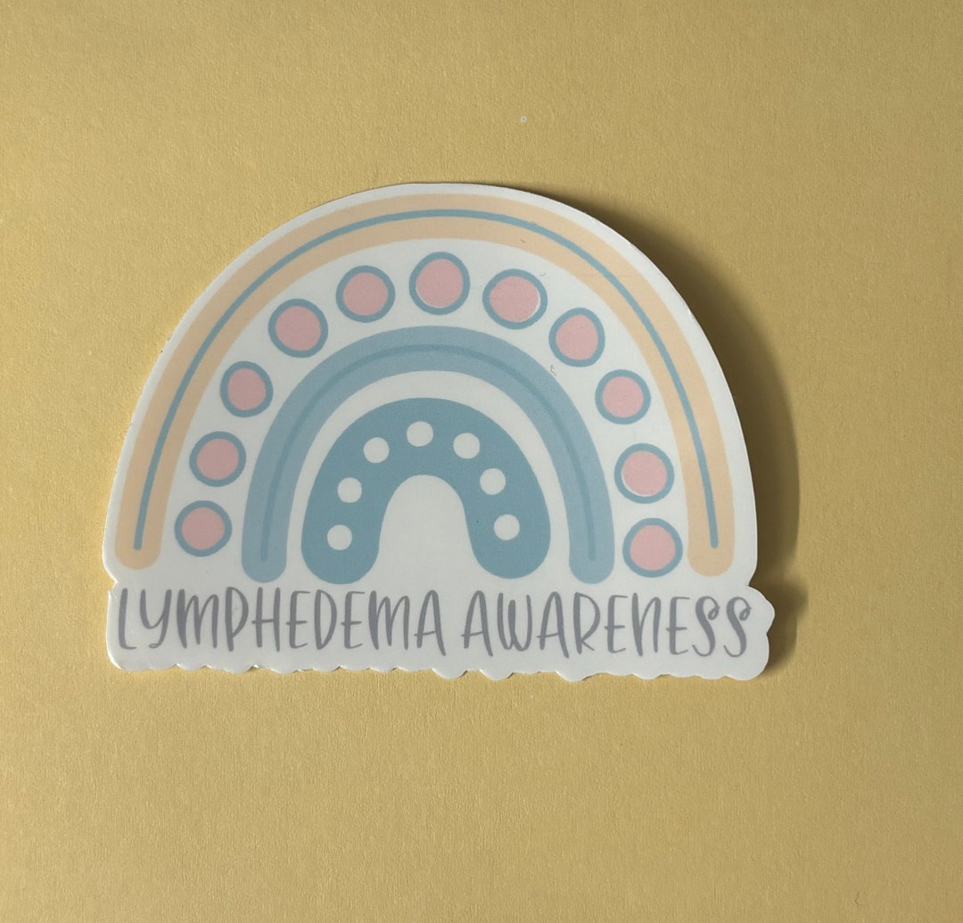 Lymphedema Awareness Sticker - Etsy