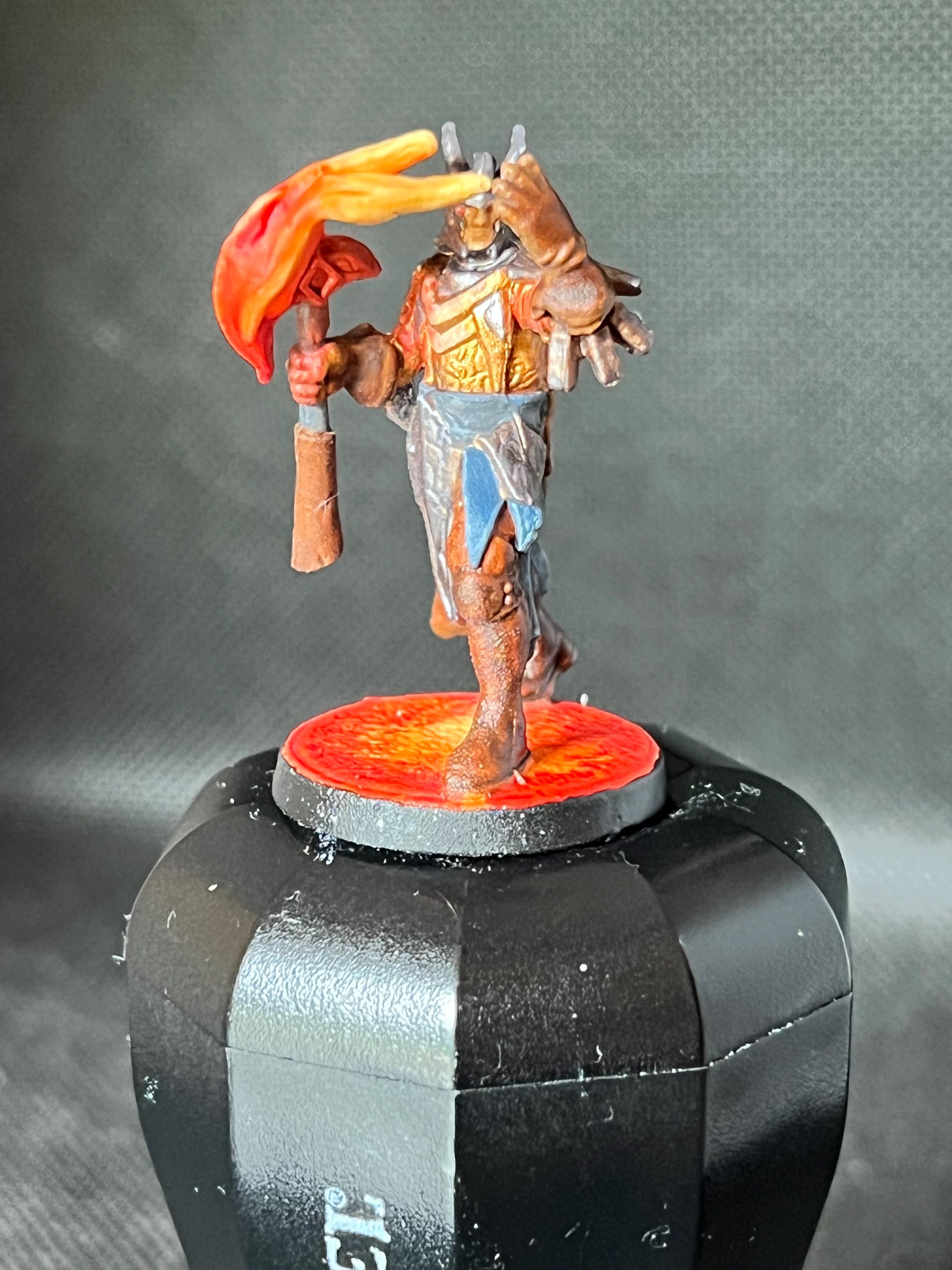 Painting Commission Crimson Scales - Tabletop Game Miniatures, Board ...