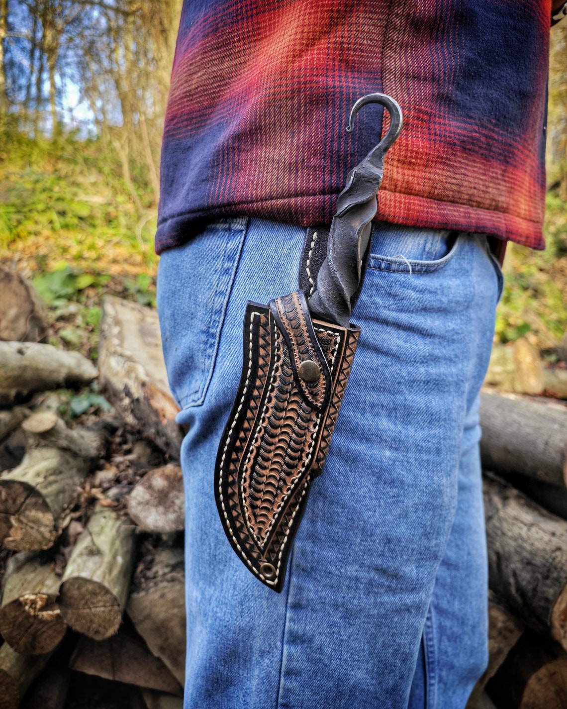 Blacksmith Handmade Custom Knife - Etsy