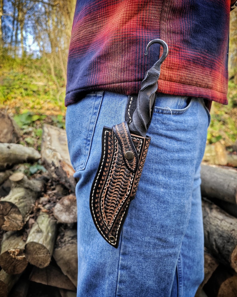 Blacksmith Handmade Custom Knife - Etsy