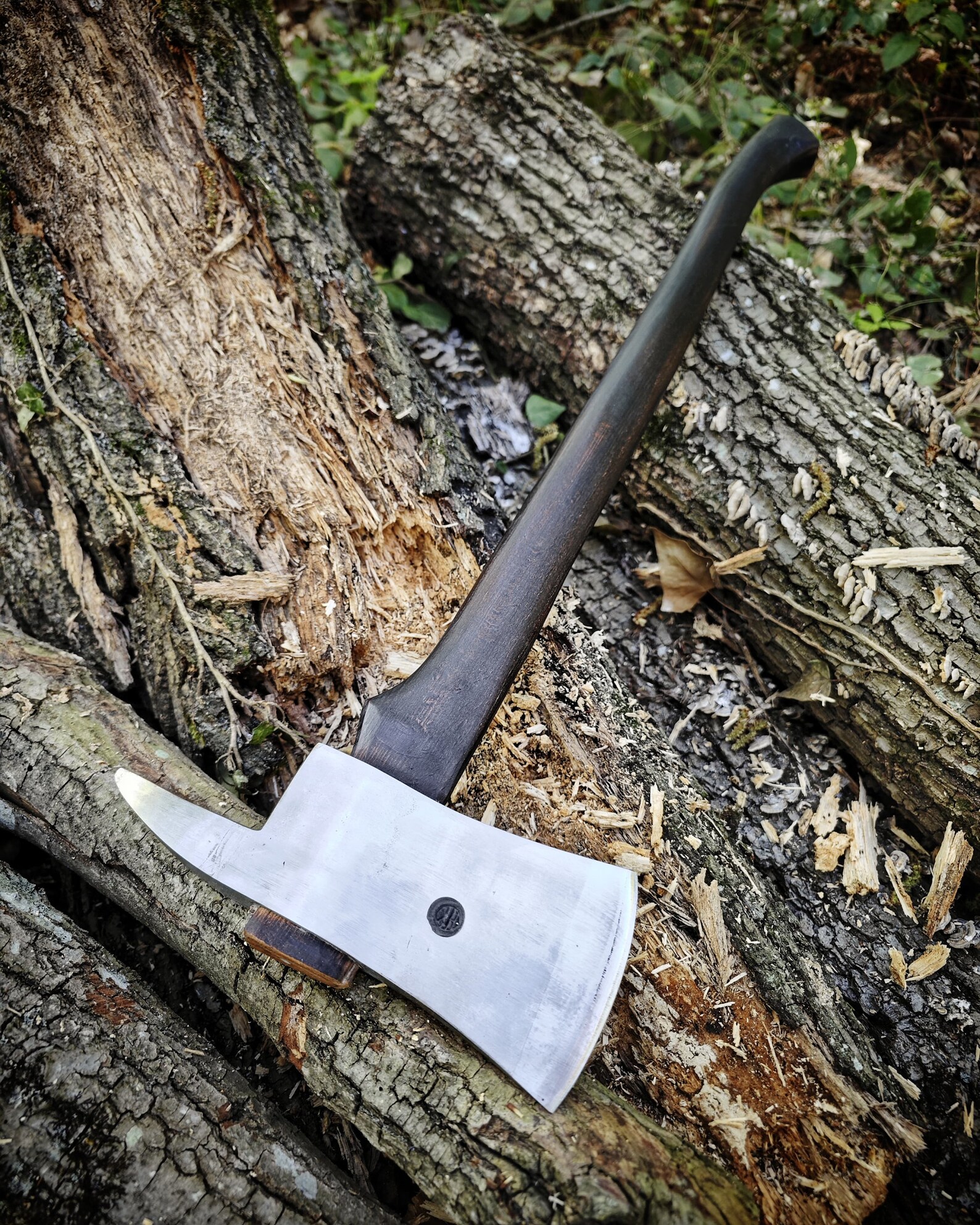 Hand Forged Rescuie Blacksmith Axe With Leather Sheath - Etsy