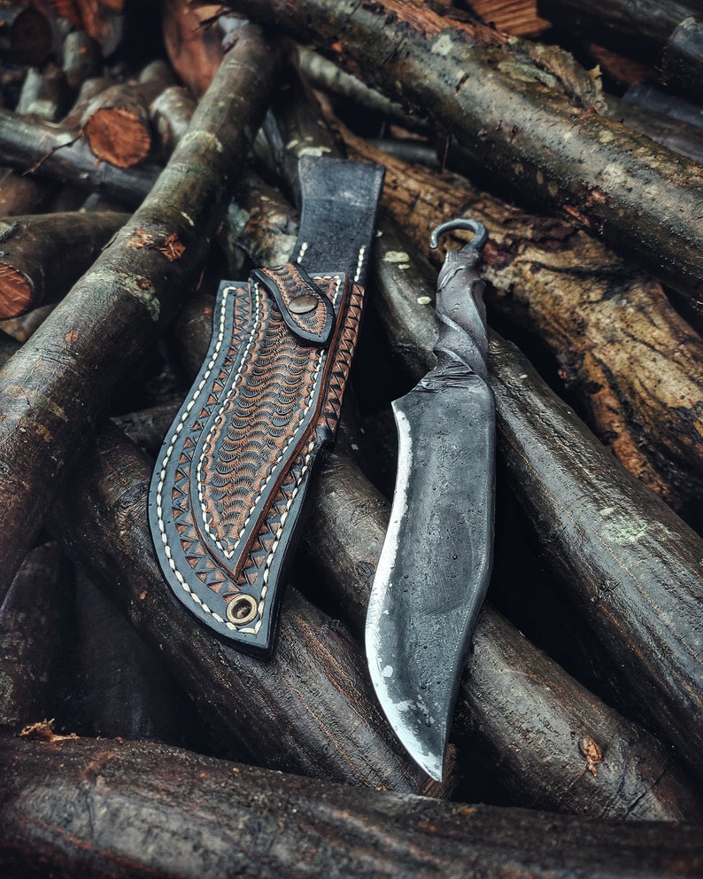 Blacksmith Handmade Custom Knife - Etsy