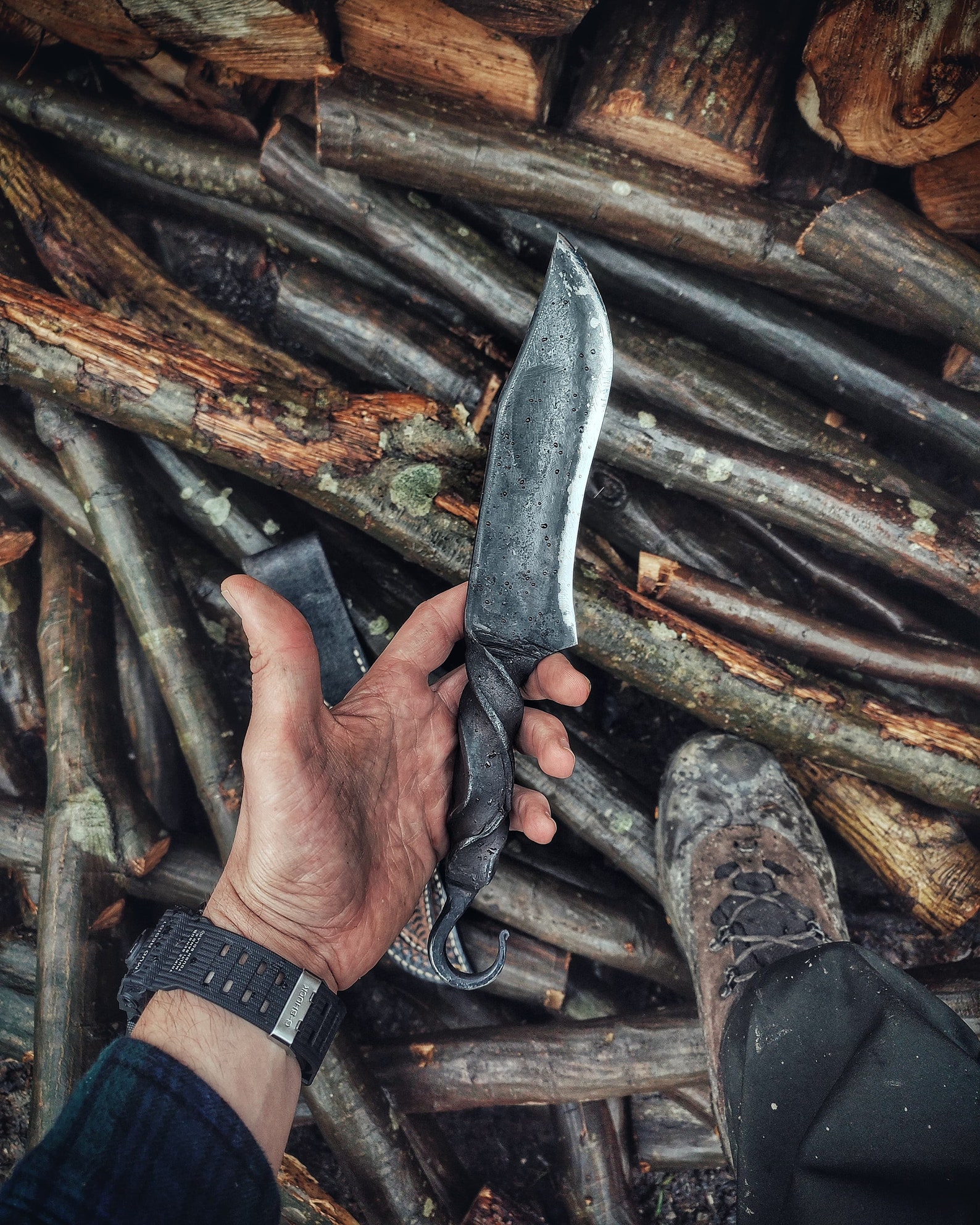 Blacksmith Handmade Custom Knife - Etsy