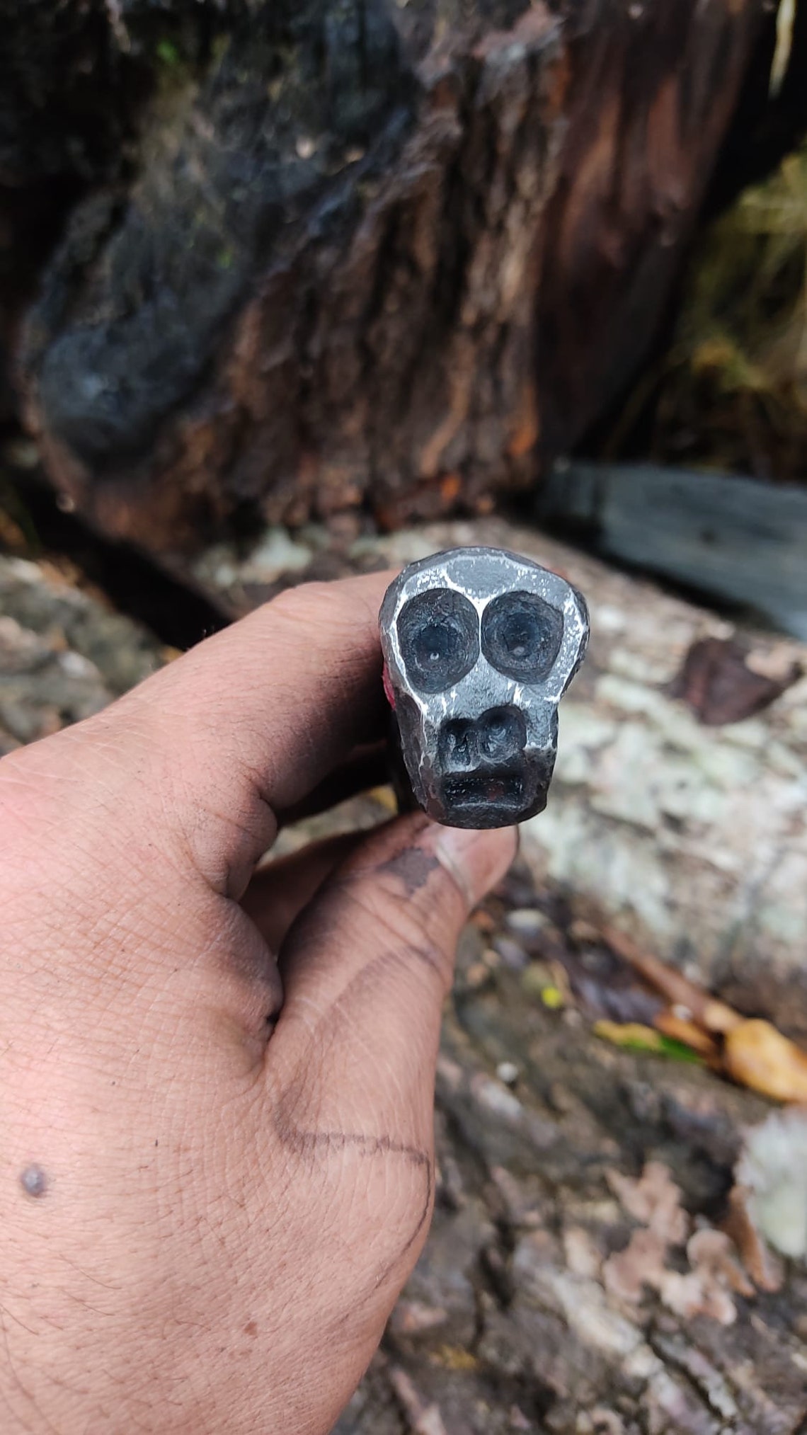 Primitive Style Hand Forged Custom Knife - Etsy