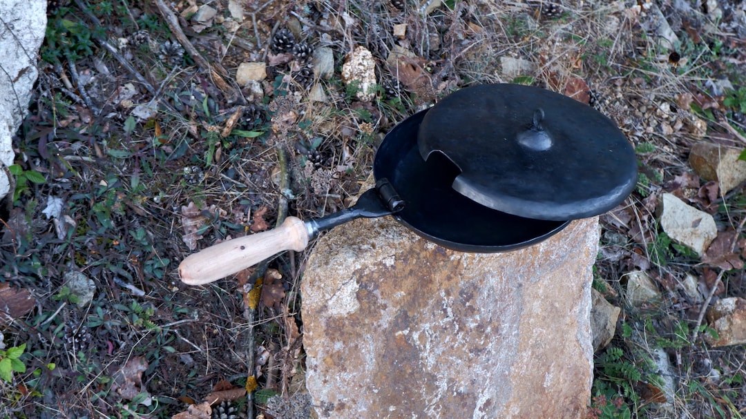 Bushcraft Survival Handmade Primitive Camp Cowboy Outdoor Cheff Pan ...