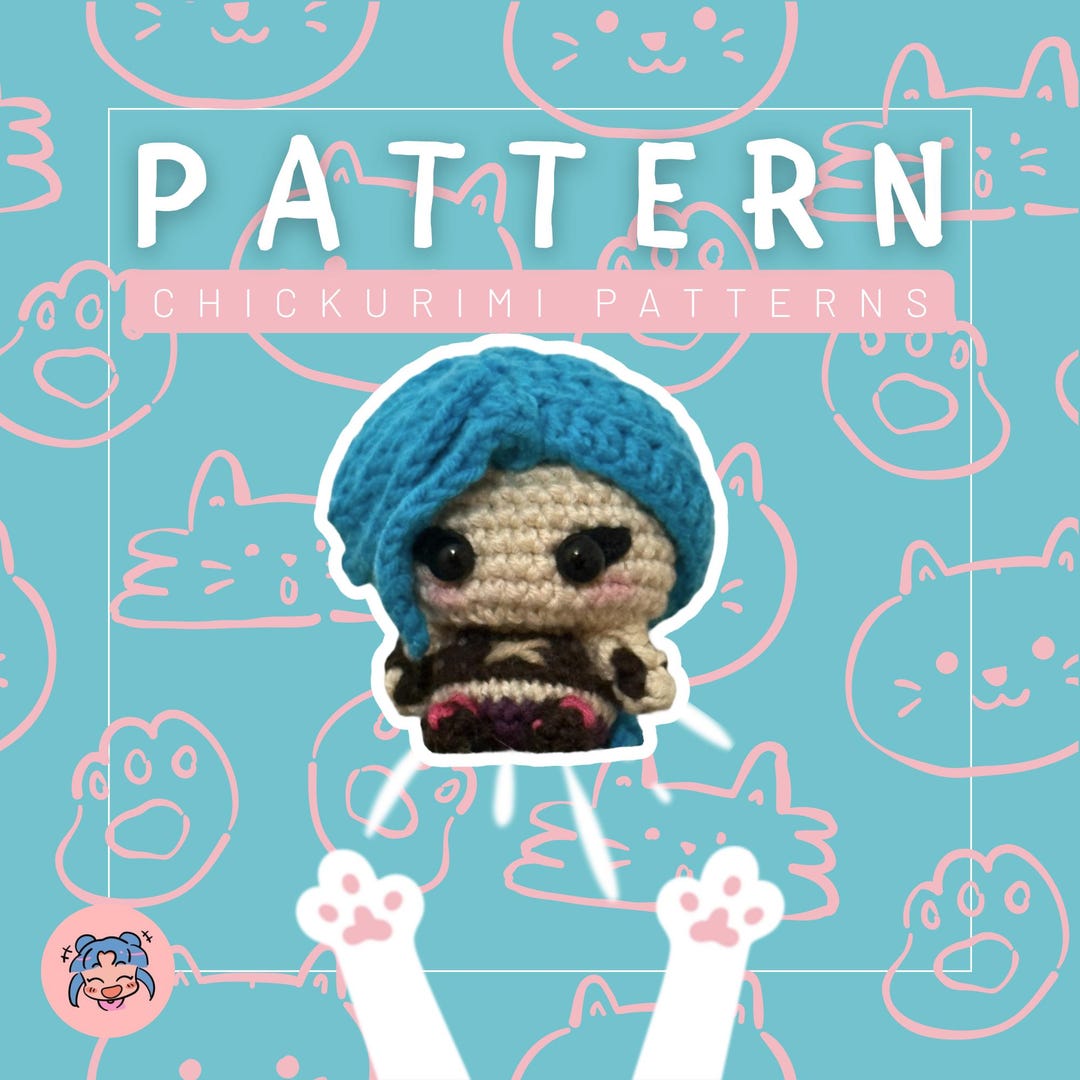 Arcane Jinx Crochet Pattern: Amigurumi Doll & Plush Toy (PDF Pattern ...