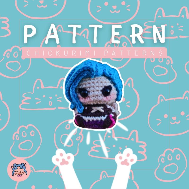 Arcane Jinx Plush - Etsy