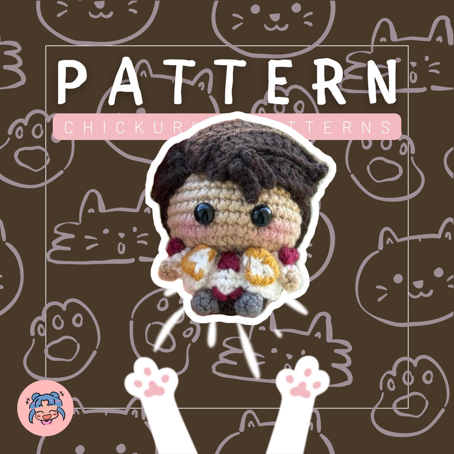 Jayce Arcane Inspired Amigurumi Crochet Pattern - League of Legends ...