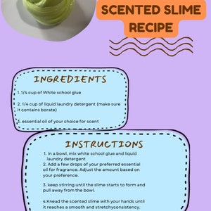 Easy Slime Recipes: Your DIY Guide - Etsy