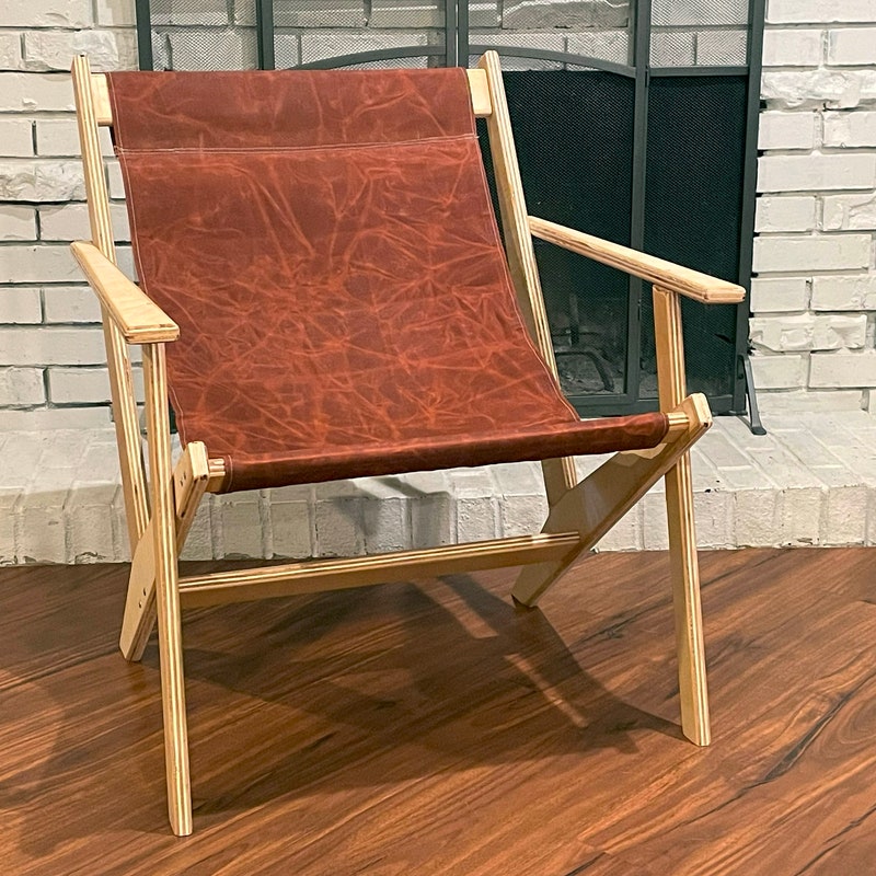 Modern Sling Chair - Etsy