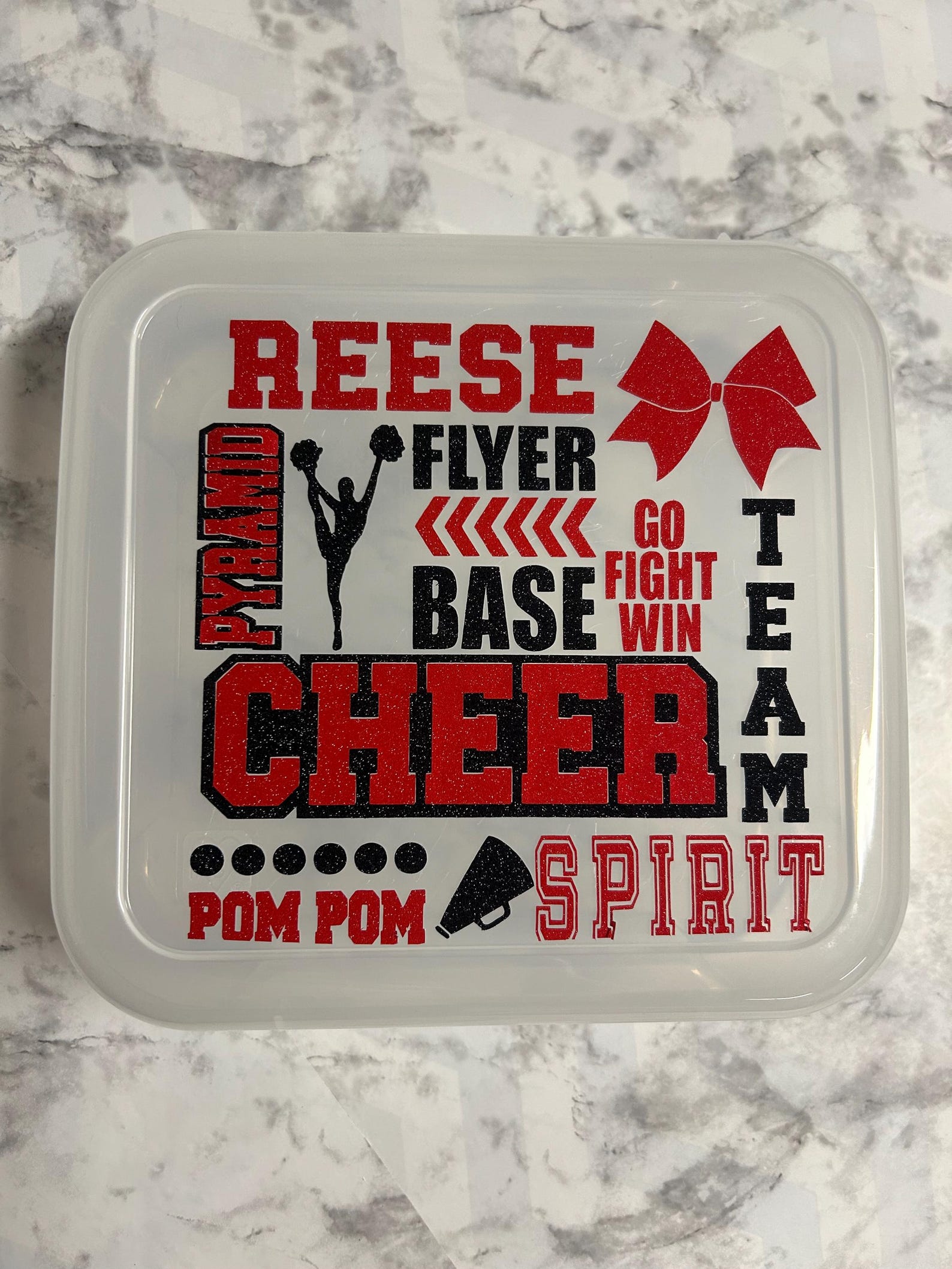 Cheer Dance Gymnastic Competition Bow Boxes Cases - Etsy