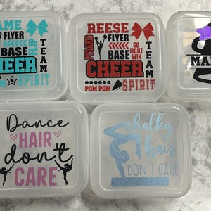 Cheer Dance Gymnastic Competition Bow Boxes Cases - Etsy