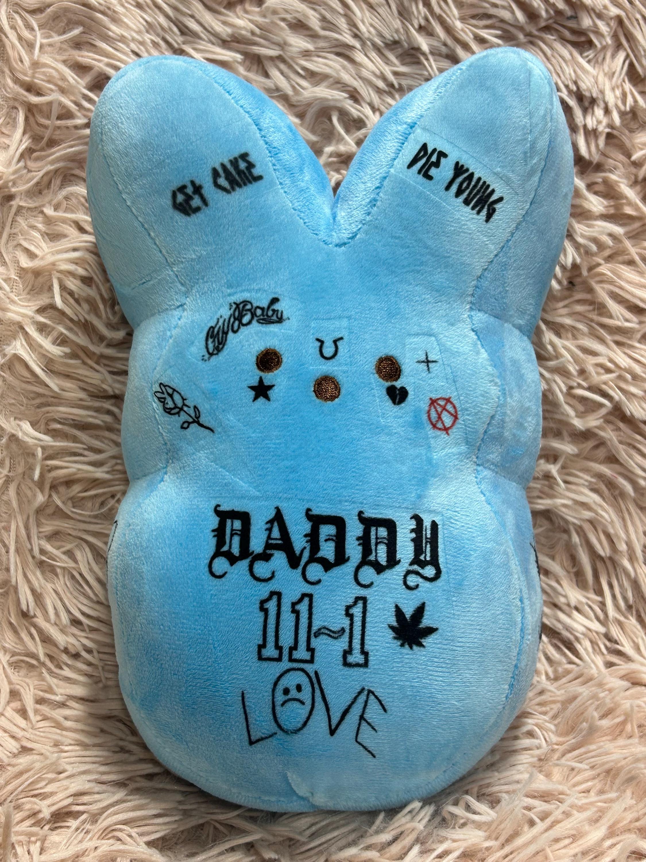 10" Lil Peep Inspired Tattooed Peep Plush - Etsy