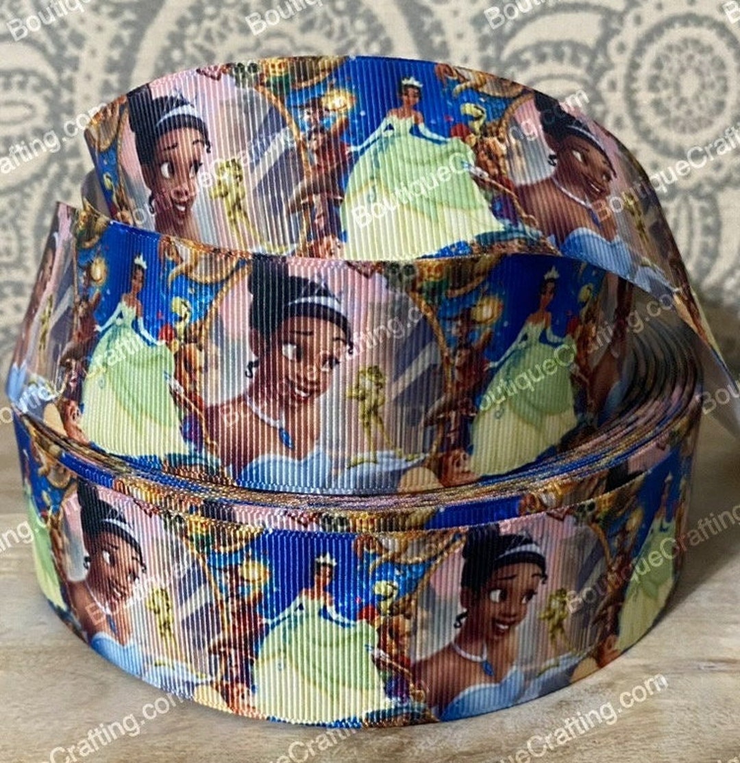 Disney Princess and the Frog Ribbon High Quality Grosgrain Ribbon by ...
