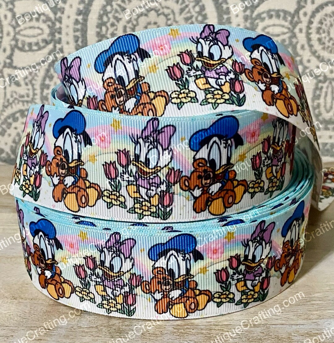 Disney Babies Ribbon High Quality Grosgrain Ribbon by the Yard 1", 1.5 ...