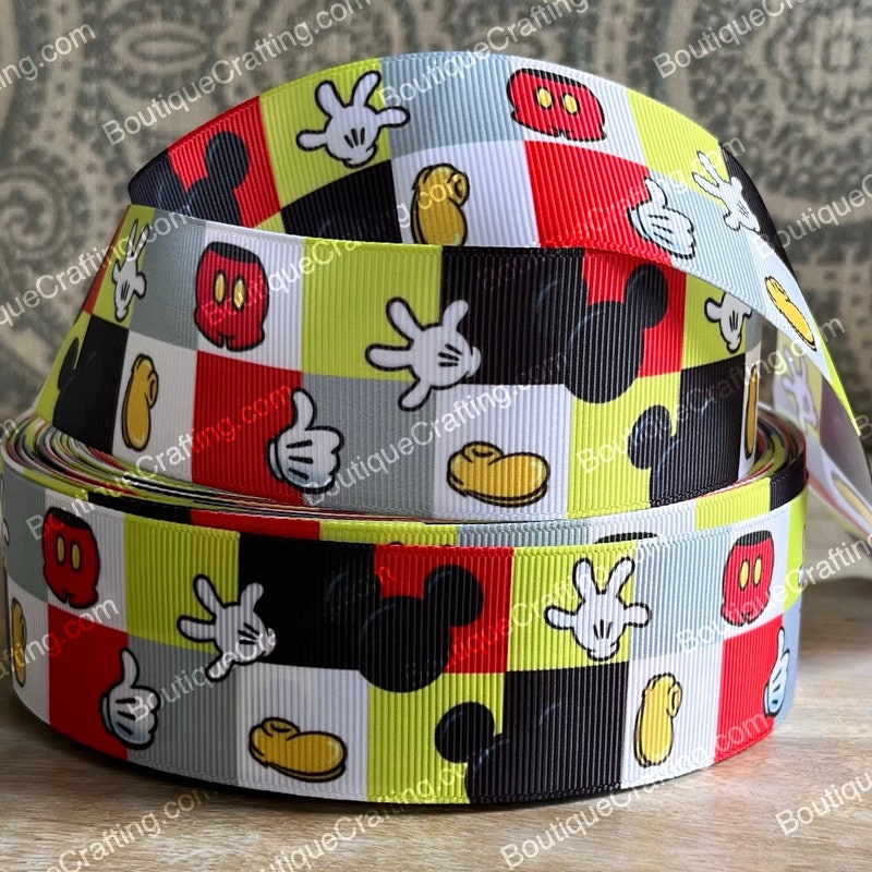 Mickey Mouse Fabric - Etsy
