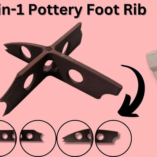 3d Printed Pottery Ribs - Etsy