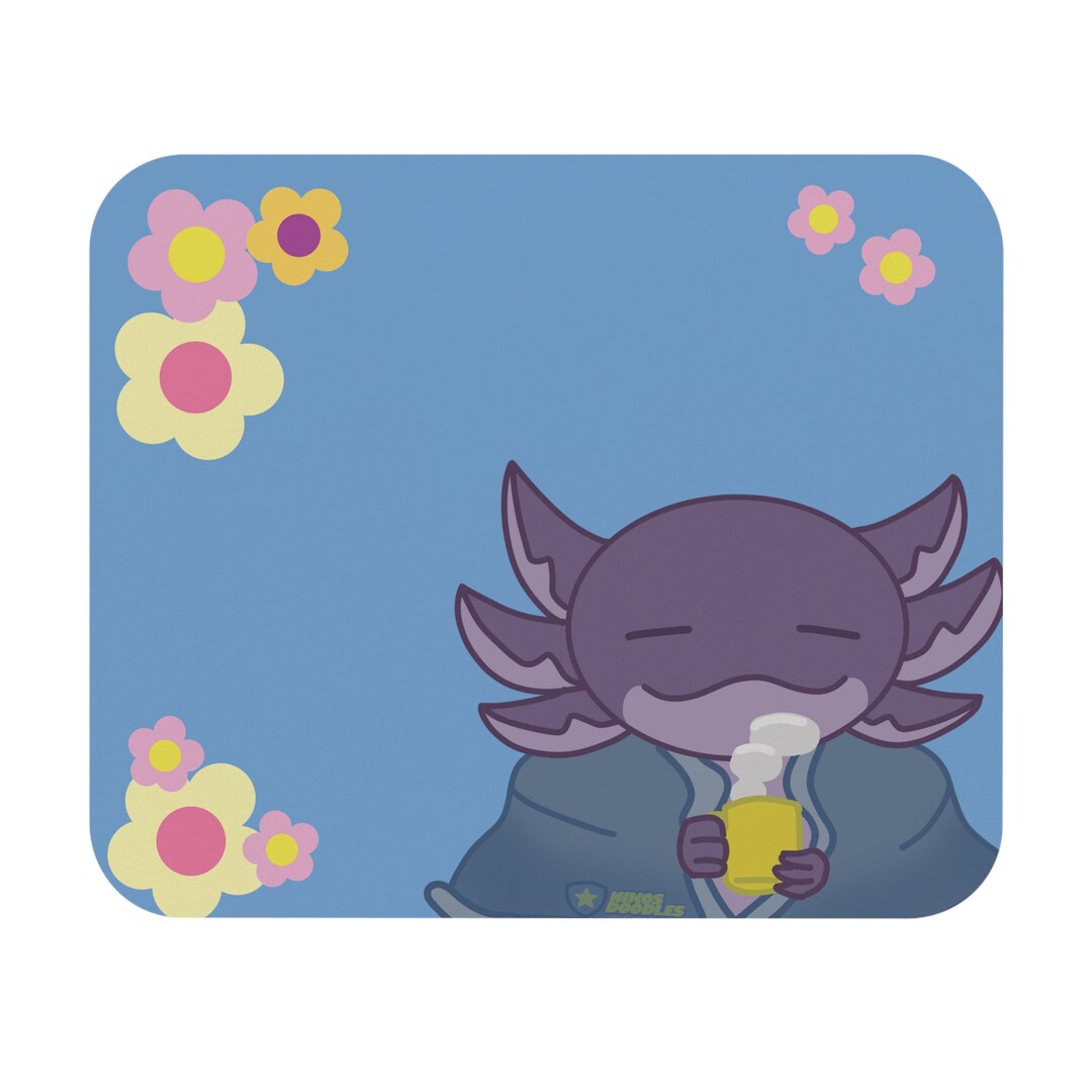Cozy Axolotl Mouse Pad (rectangle) - Etsy