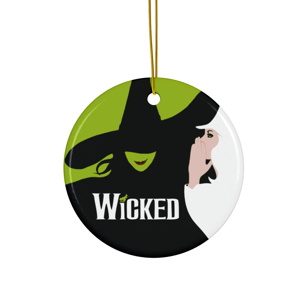 Wicked (2003 Broadway) [2-sided Ceramic Ornament] - Etsy