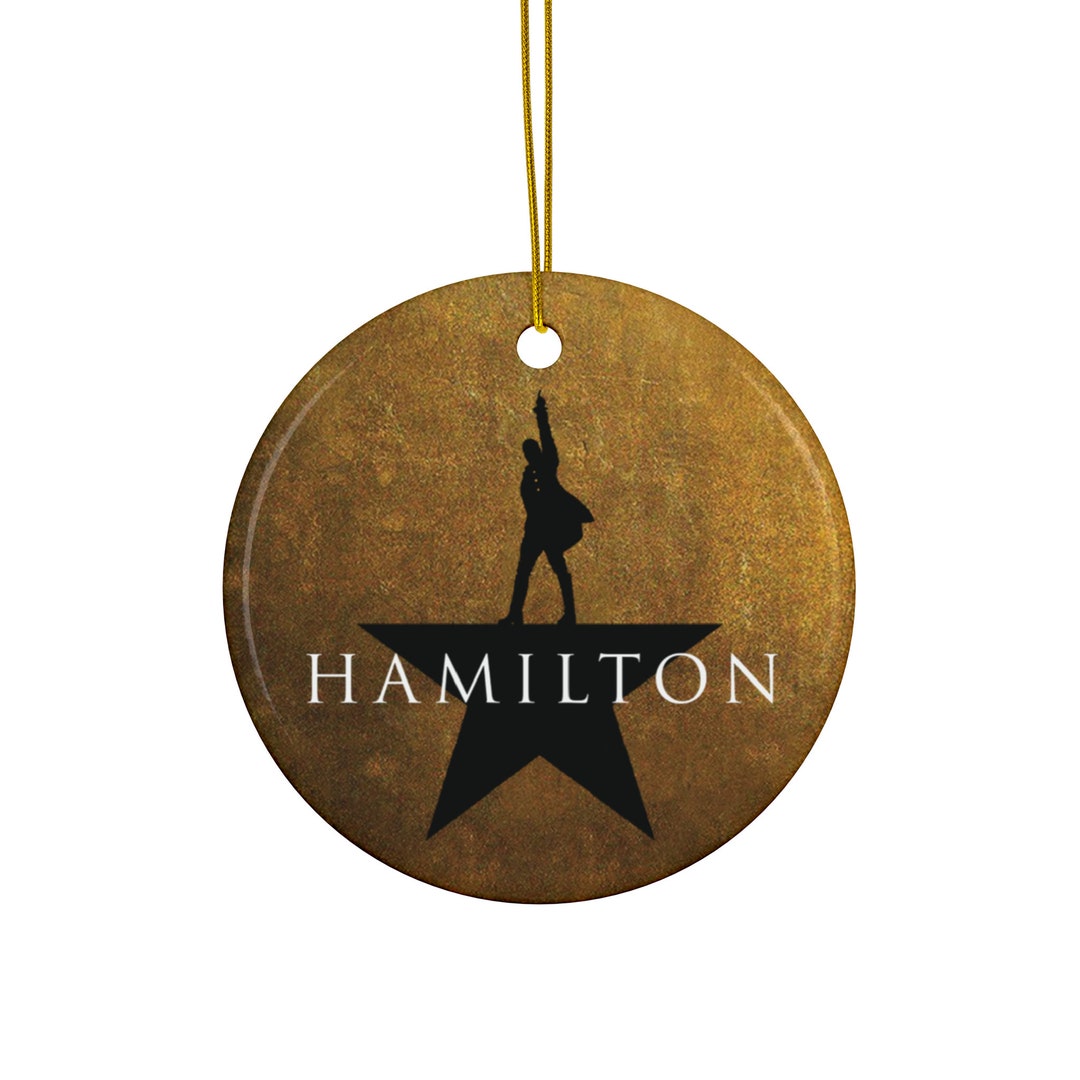 Hamilton (2015 Broadway) [2-sided Ceramic Ornament] - Etsy