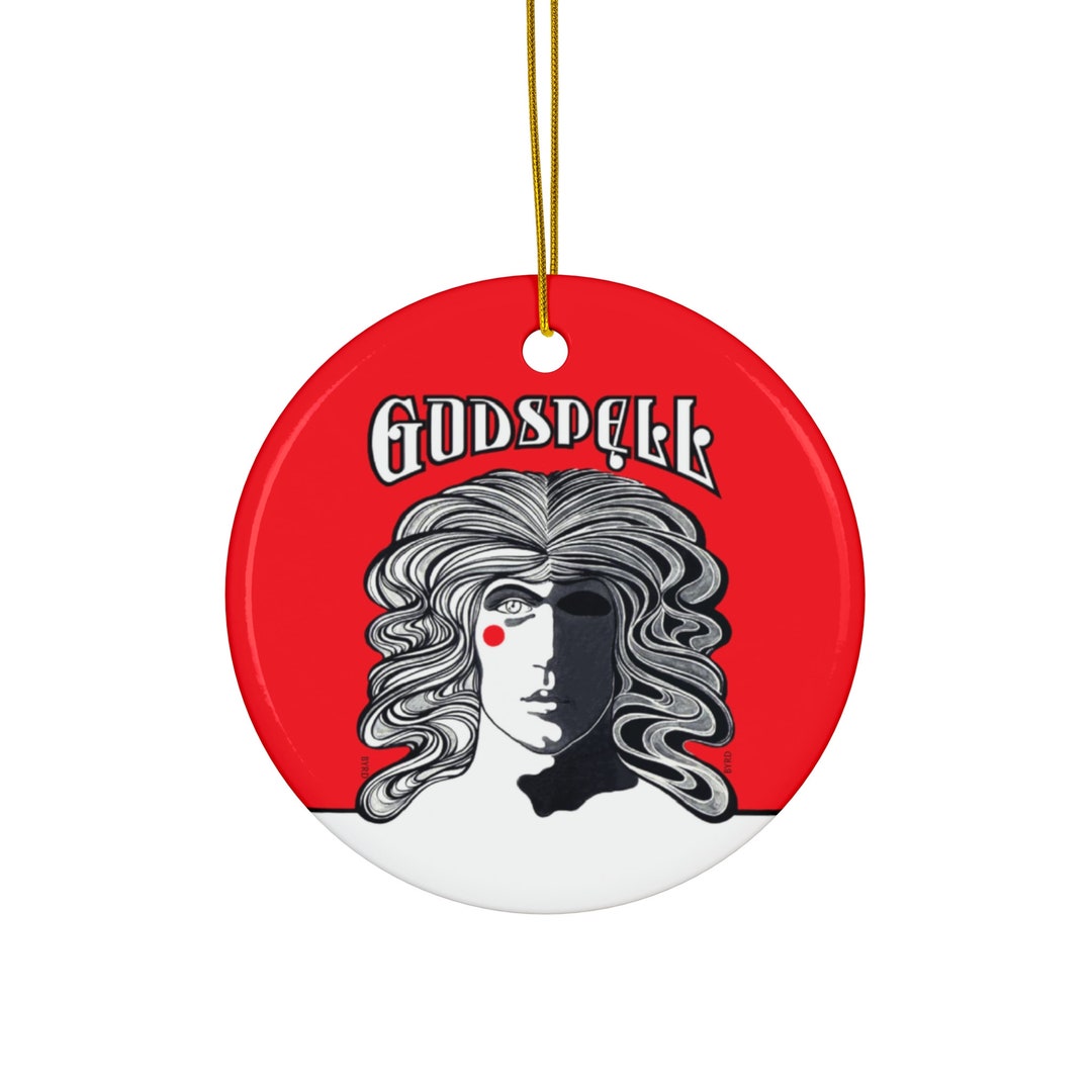 Godspell 1976 Broadway 2-sided Ceramic Ornament - Etsy